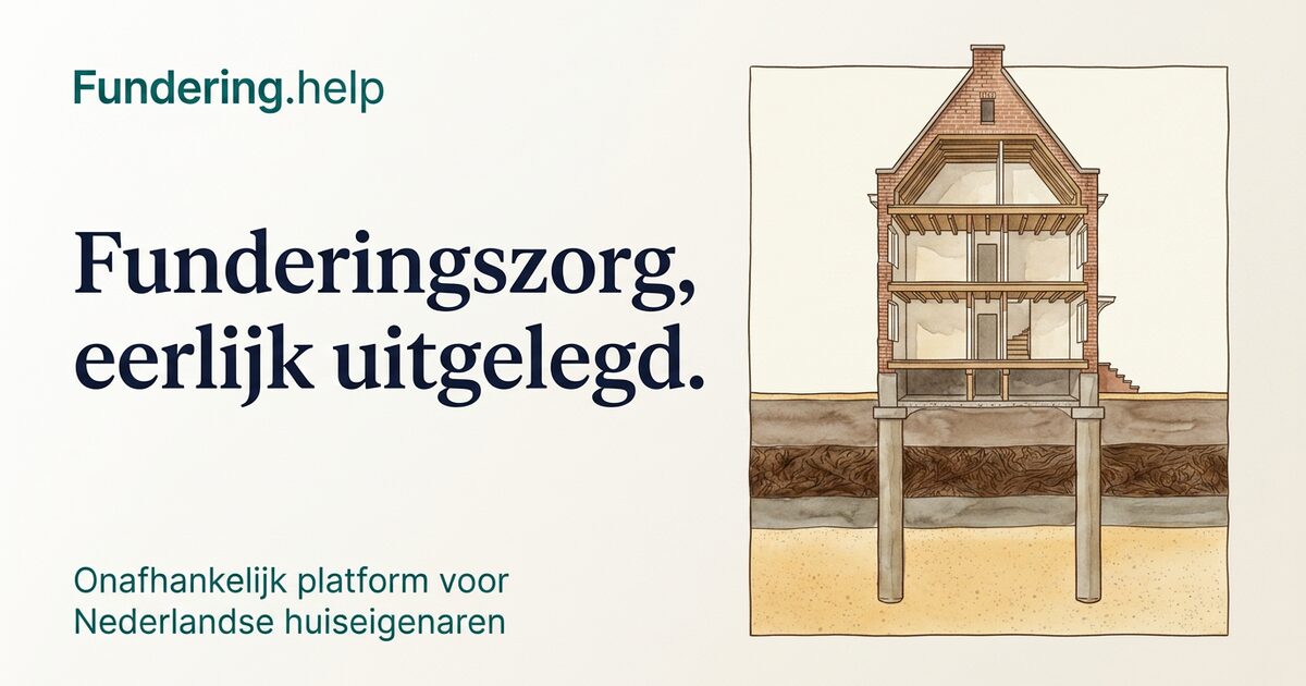 Funderingslabel uitgelegd: A–E risicoscore voor uw woning